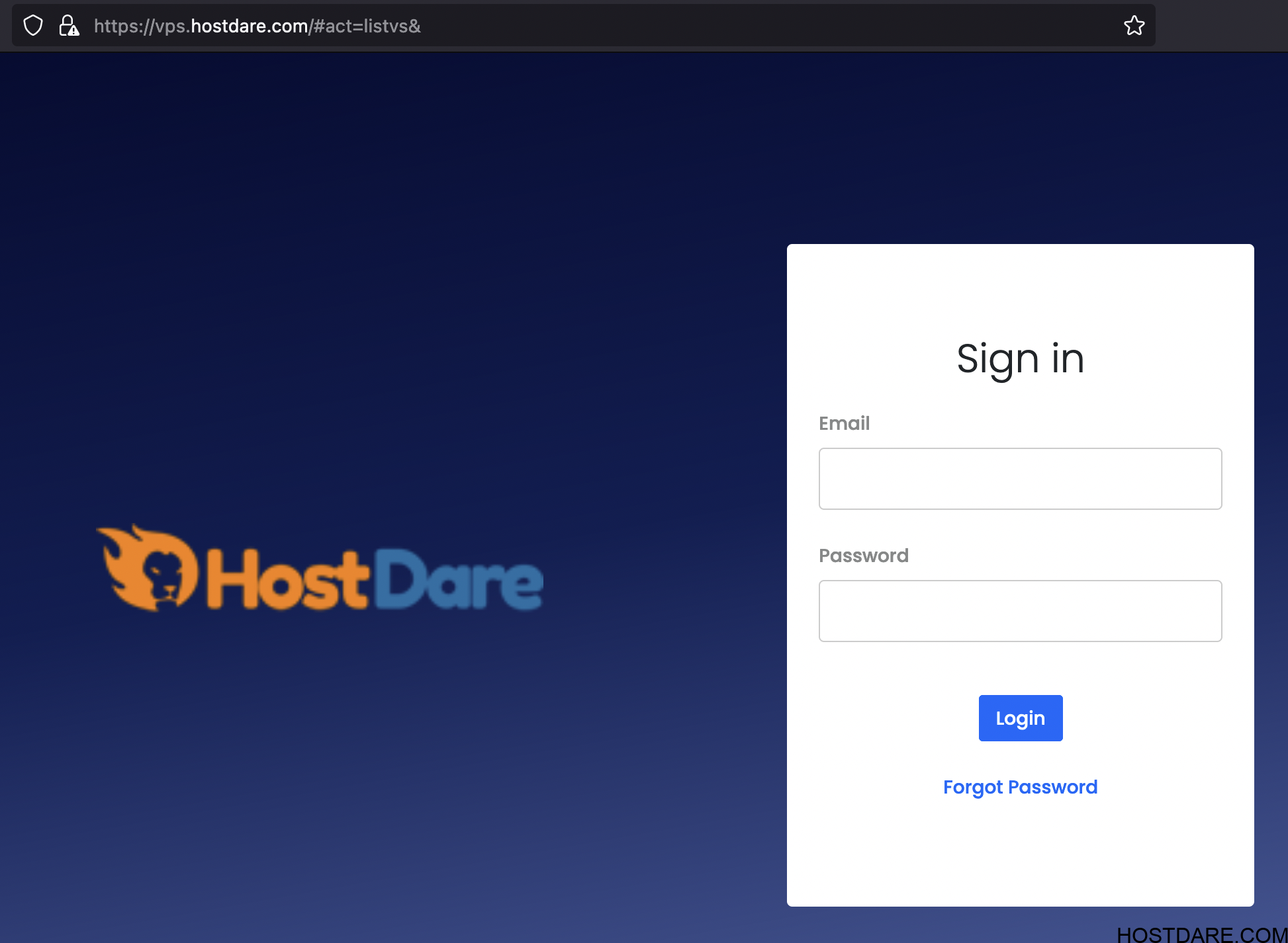 How to use vnc viewer in my VPS ? - HOSTDARE Knowledgebase